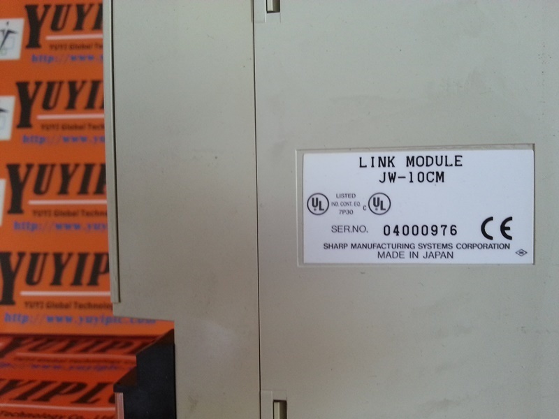 SHARP JW-10CM LINK MODULE - PLC DCS SERVO Control MOTOR POWER SUPPLY ...