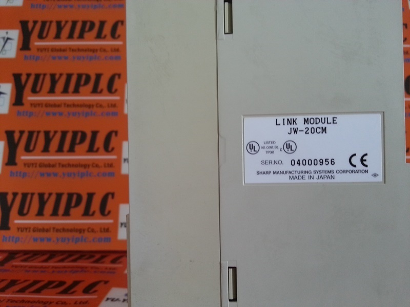 SHARP JW-20CM LINK MODULE - PLC DCS SERVO Control MOTOR POWER SUPPLY ...