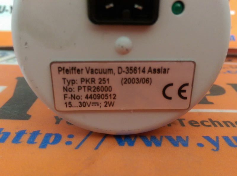 PFEIFFER PKR 251 Active Pirani Cold Cathode Transmitte - PLC DCS SERVO ...