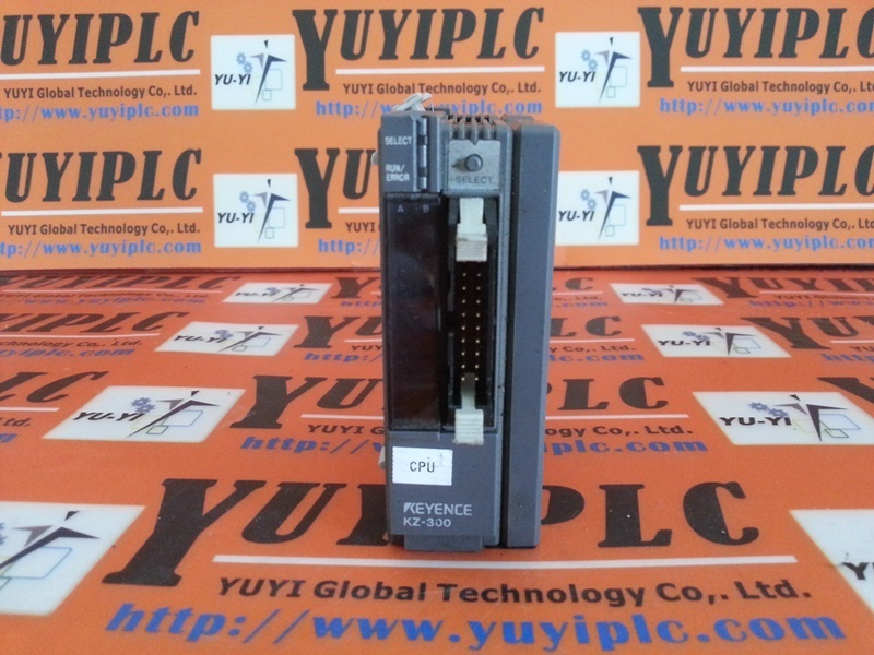KEYENCE KZ-300 CPU MODULE - 裕益科技自動化設備可程式編碼器PLC分散式控制系統DCS