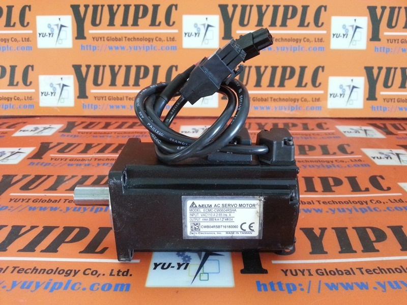 DELTA ECMC-CW0604RSHA AC SERVO MOTOR - 裕益科技自動化設備可程式編碼器PLC分散式控制系統DCS