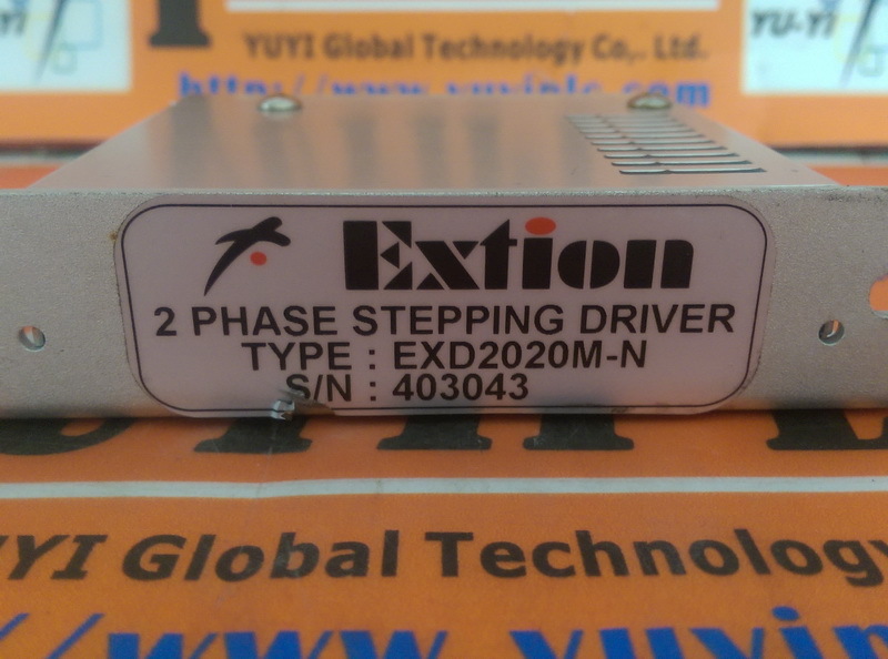 EXTION EXD2020M-N 2PHASE STEPPING DRIVER - 裕益科技自動化設備可程式編碼器PLC分散式控制系統DCS