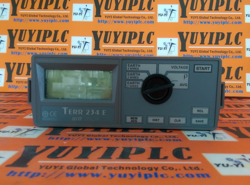 ITALIA TERR 234E CEI-EN61010-1 測量器 - 裕益科技自動化設備可程式編碼器PLC分散式控制系統DCS