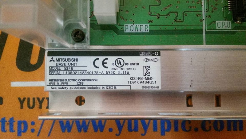 MITSUBISHI Q35B BASE UNIT - 裕益科技自動化設備可程式編碼器PLC分散式控制系統DCS