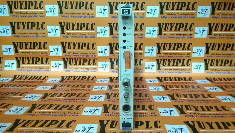 HP E1416A POWER METER MODULE FOR 75000 SERIES C - 裕益科技自動化設備可程式編碼器PLC分散式 ...