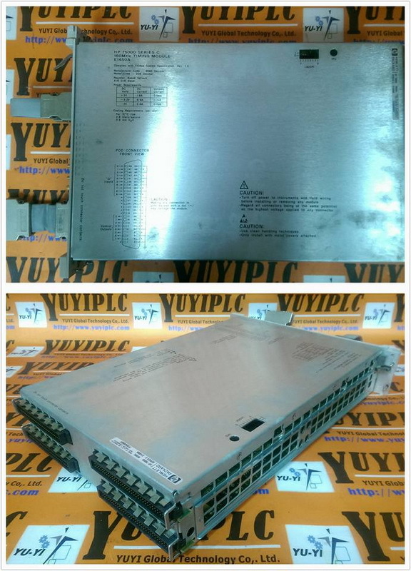 HP E1450A 160MHz 12-CH TIMING MODULE - PLC DCS SERVO Control MOTOR ...