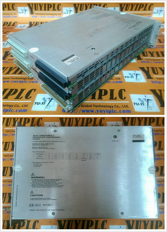 HP E6432A MICROWAVE SYNTHESIZER 10MHz TO 20 GHz - 裕益科技自動化設備可程式編碼器PLC分散式 ...