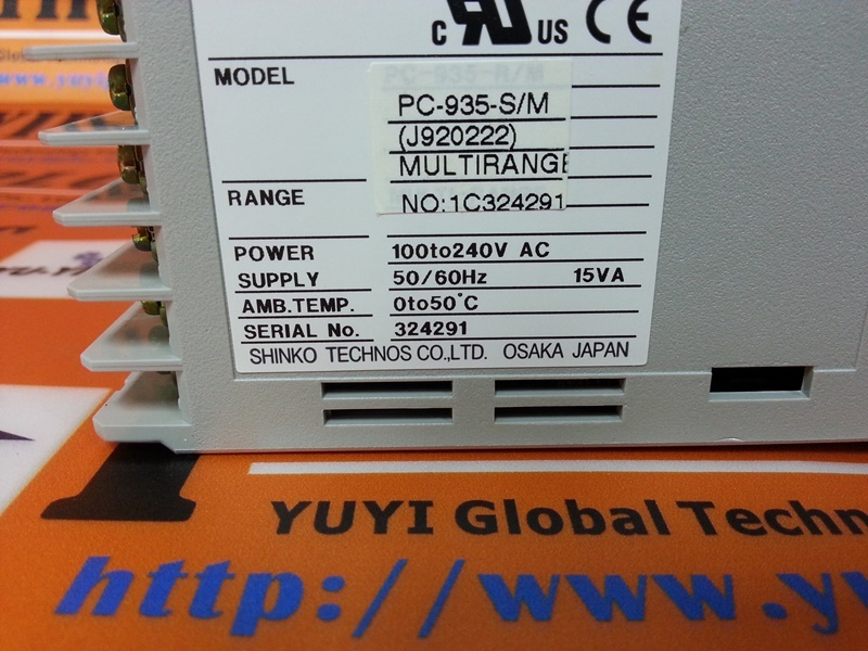 SHINKO PC-935-S/M Temperature Controller - PLC DCS SERVO Control MOTOR ...