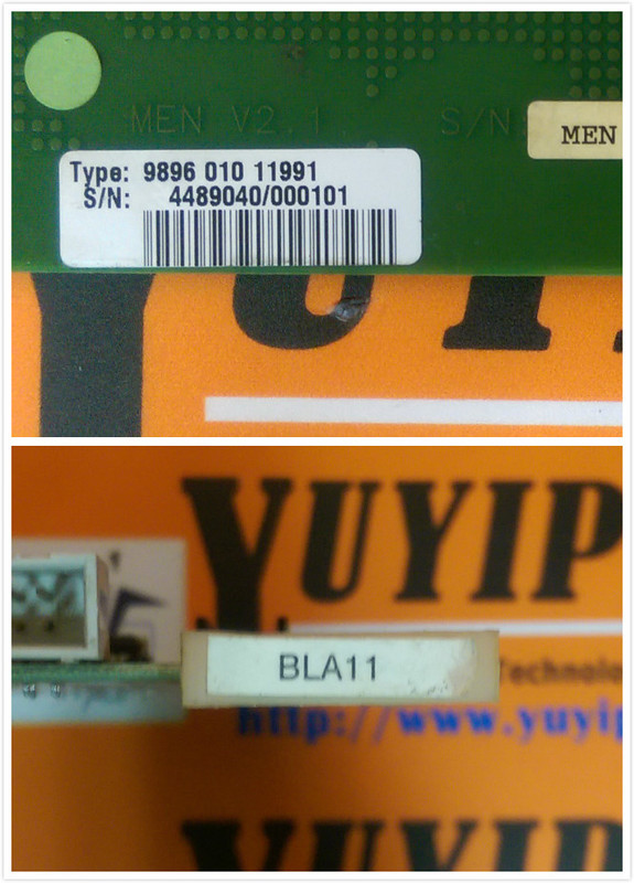 BLA11 9896 010 11991 PCV BOARD - 裕益科技自動化設備可程式編碼器PLC分散式控制系統DCS