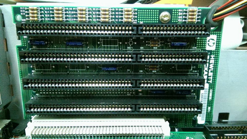 HP 5330035 4 SLOT ISA RISER CARD - PLC DCS SERVO Control MOTOR POWER ...