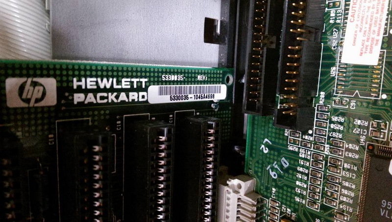 HP 5330035 4 SLOT ISA RISER CARD - PLC DCS SERVO Control MOTOR POWER ...