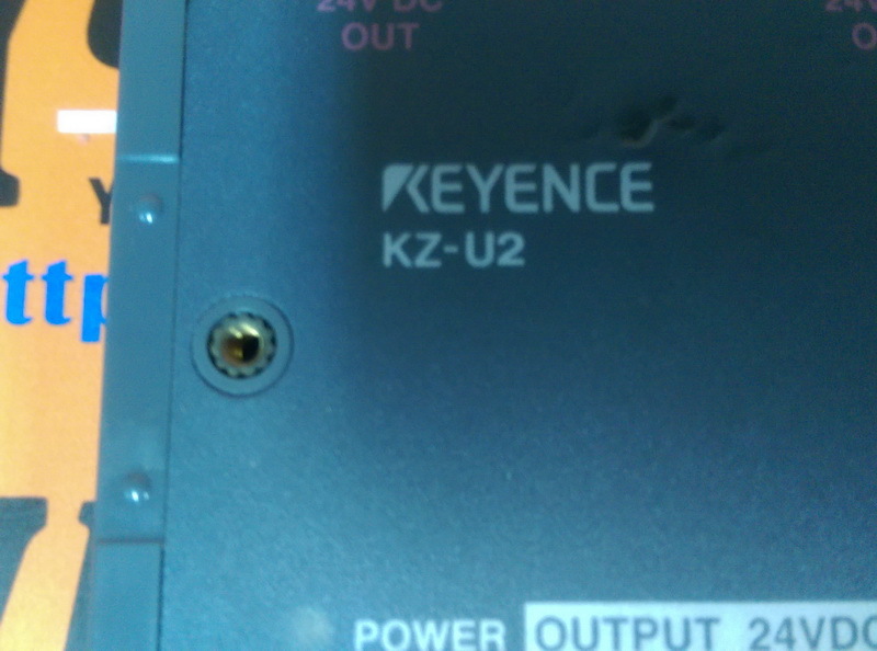 KEYENCE KZ-U2 POWER SUPPLY - PLC DCS SERVO Control MOTOR POWER SUPPLY ...