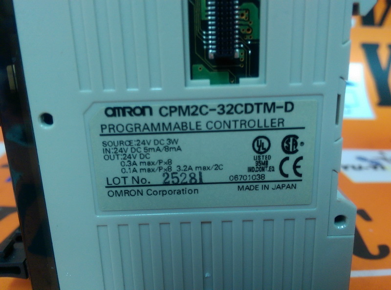 OMRON CPM2C-32CDTM-D Programmable Controllers SYSMAC - 裕益科技自動化設備可程式編碼器 ...