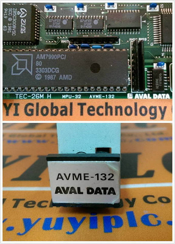AVAL DATA AVME-132 TEC-26M H MPU-32 VME BUS BOARD - 裕益科技自動化設備可程式編碼器PLC ...