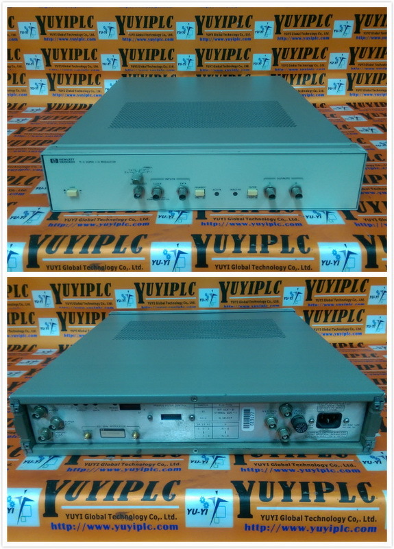 HP TT/4 DQPSK I/Q MODULATOR 3342A00648 - 裕益科技自動化設備可程式編碼器PLC分散式控制系統DCS