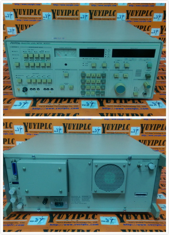 ANRITSU ML422C / M85167 SELECTIVE LEVEL POWER METER - PLC DCS SERVO ...