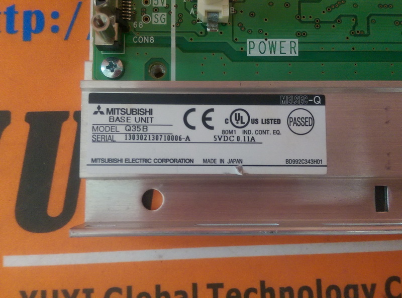 MITSUBISHI Q35B BASE UNIT - PLC DCS SERVO Control MOTOR POWER SUPPLY ...