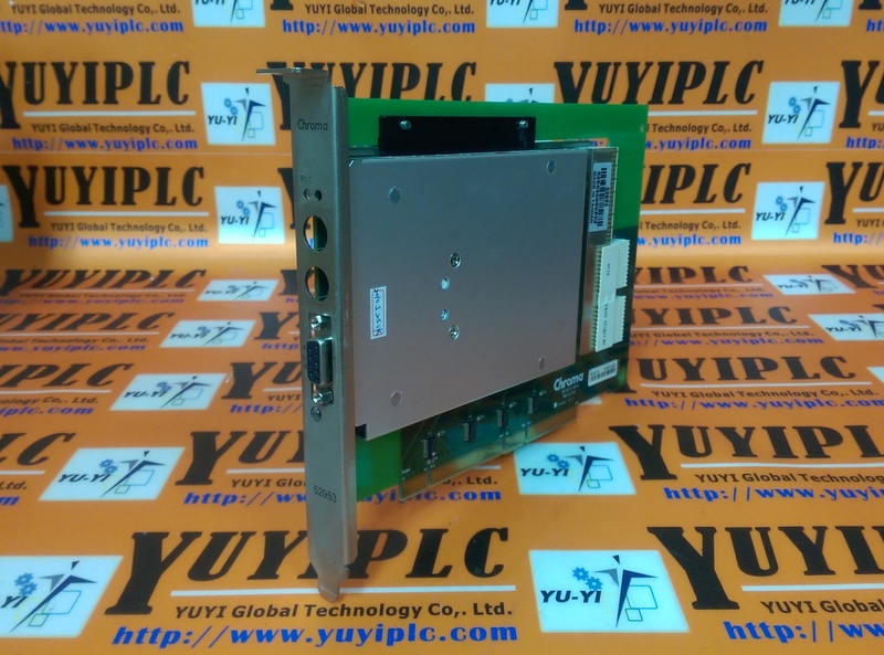 CHROMA ADLINK PXI 52953 MODULE WITH 58183 E VER.A - PLC DCS SERVO ...