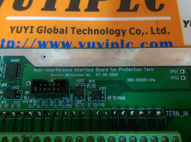 HERMES-MICROVISION 07-09-2002 / 300-120001-01E BOARD - 裕益科技自動化設備可程式編碼器 ...
