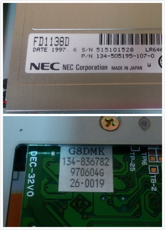 NEC FD1138D Floppy Disk Drive - PLC DCS SERVO Control MOTOR POWER ...