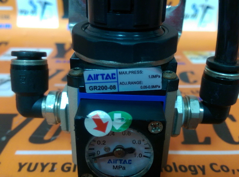 AIRTAC GR200-08 REGULATOR - 裕益科技自動化設備可程式編碼器PLC分散式控制系統DCS