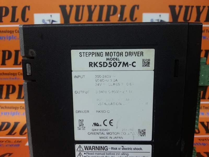 ORIENTAL RKSD507M-C STEPPING MOTOR DRIVER - PLC DCS SERVO Control MOTOR ...