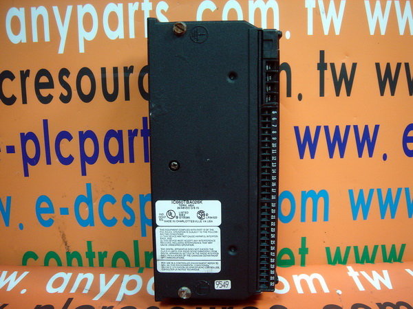 GENIUS/GE FANUC BLOCK CAT No. IC660BBA026 Electr. Asm. IC660EBA026K ...