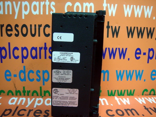 GENIUS/GE FANUC BLOCK CAT No. IC660BBD022 Electr. Asm. IC660EBD020R ...