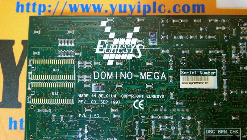 EURESYS DOMINO-MEGA P/N 1153 PCB BOARD - PLC DCS SERVO Control MOTOR ...