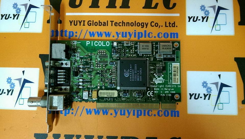 EURESYS 1155 PICOLO REV C PCI VIDEO CAPTURE BOARD - PLC DCS SERVO ...