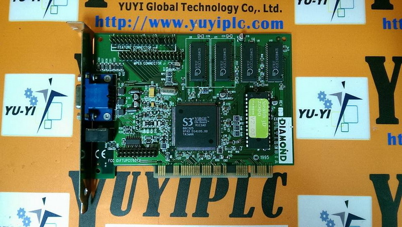 DIAMOND MUITIMEDIA S3 VISION FTUPCI765TV VIDEO CARD - 裕益科技自動化設備可程式編碼器 ...