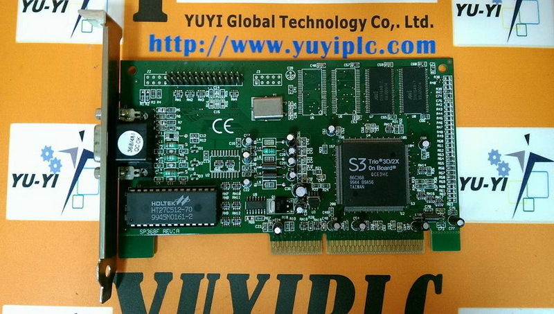 S3 TRIO 3D/2X VGA 8MB AGP SP368F REV:A 86C368 GRAPHIC - 裕益科技自動化設備可程式編碼器 ...