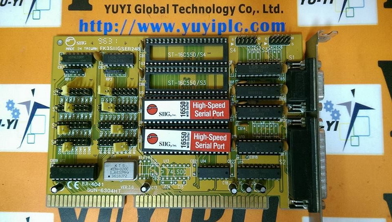 SIIG FCC ID: FK3SIIGSER248 4 PORT SERIAL CARD - 裕益科技自動化設備可程式編碼器PLC分散式控制 ...