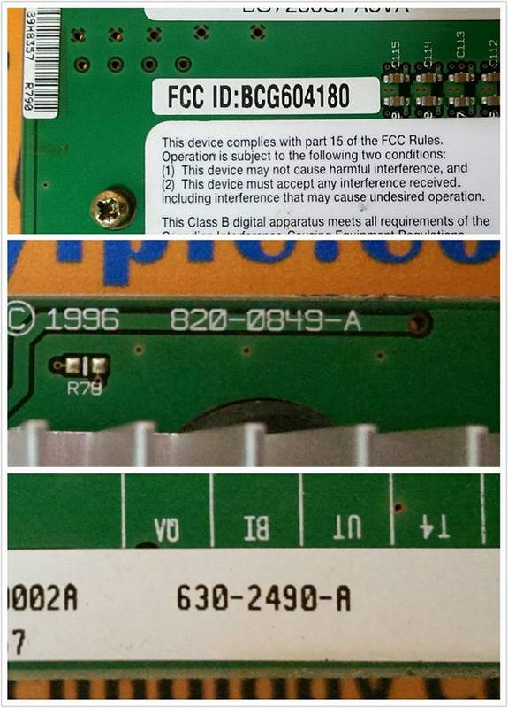 APPLE PROCESSOR CARD 180MHz 820-0849-A 630-2490-A - 裕益科技自動化設備可程式編碼器PLC ...