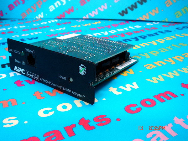 APC網路卡AP9605 PowerNet snmp Adapter - 裕益科技自動化設備可程式編碼器PLC分散式控制系統DCS