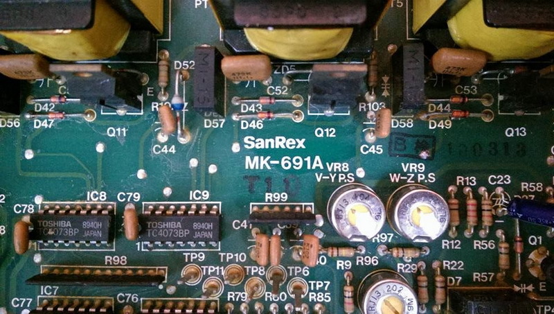 SANREX MK-691A RECTIFIES CARD - 裕益科技自動化設備可程式編碼器PLC分散式控制系統DCS