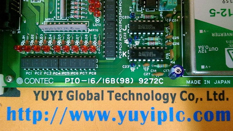 CONTEC PIO16/16B(98) BOARD - 裕益科技自動化設備可程式編碼器PLC分散式控制系統DCS