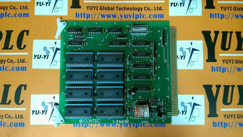 CONTEC S-RAM(98) PC BOARD - 裕益科技自動化設備可程式編碼器PLC分散式控制系統DCS