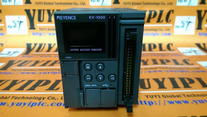 KEYENCE KV-1000 PLC CPU MODULE - PLC DCS SERVO Control MOTOR POWER ...