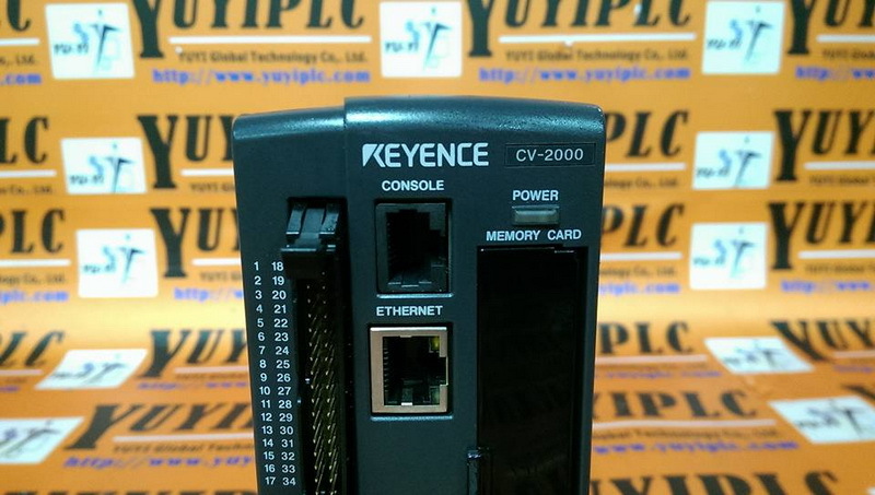 KEYENCE CV-2000 MACHINE VISION CONTROLLER - 裕益科技自動化設備可程式編碼器PLC分散式控制系統DCS