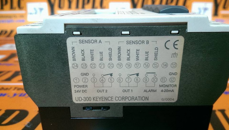 KEYENCE UD-300 ULTRASONIC DISPLACEMENT SENSOR - PLC DCS SERVO Control ...