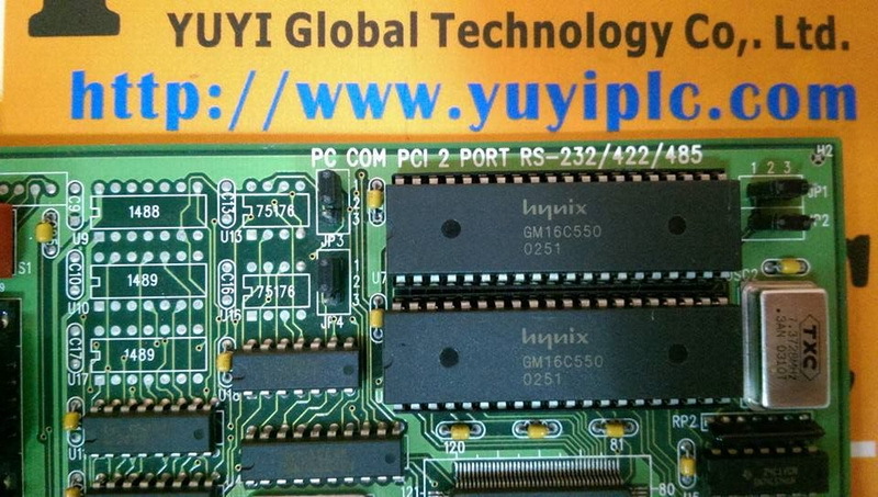 PCCOM PCI BUS 2 PORT RS-232/422/485 MULTI PORT SERIES - PLC DCS SERVO ...