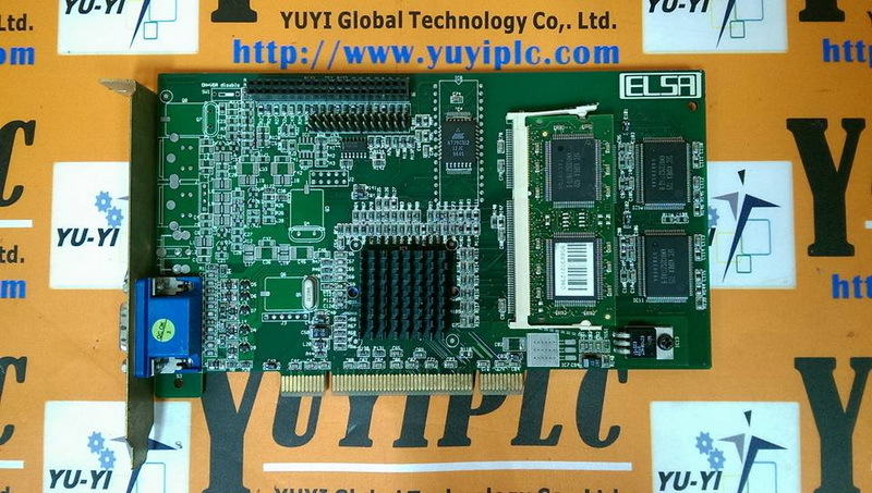 ELSA GLORIA SYNERGY-P8 PCI VIDEO CARD - PLC DCS SERVO Control MOTOR ...