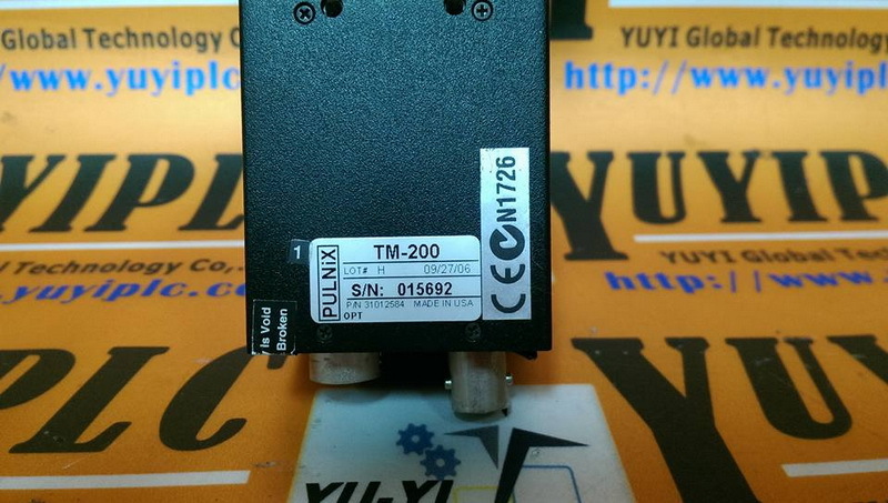PULNIX TM-200 CCD CAMERA - 裕益科技自動化設備可程式編碼器PLC分散式控制系統DCS