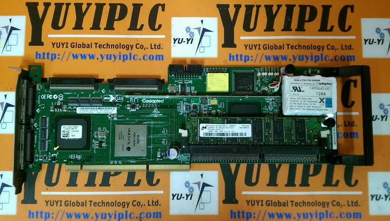 ADAPTEC 3225S 2-CH SCSI RAID 128MB W/ BATTERY - 裕益科技自動化設備可程式編碼器PLC分散式控制 ...