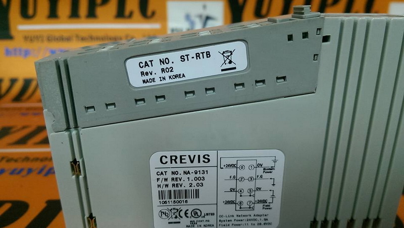 CREVIS NA-9131 CC-LINK Remote I/O & CAMERA - 裕益科技自動化設備可程式編碼器PLC分散式控制系統DCS