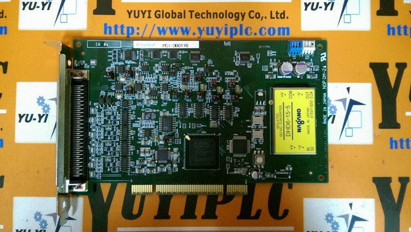 INTERFACE PCI-360116 DIO COUNTER COMBINATION BOARD - PLC DCS SERVO ...