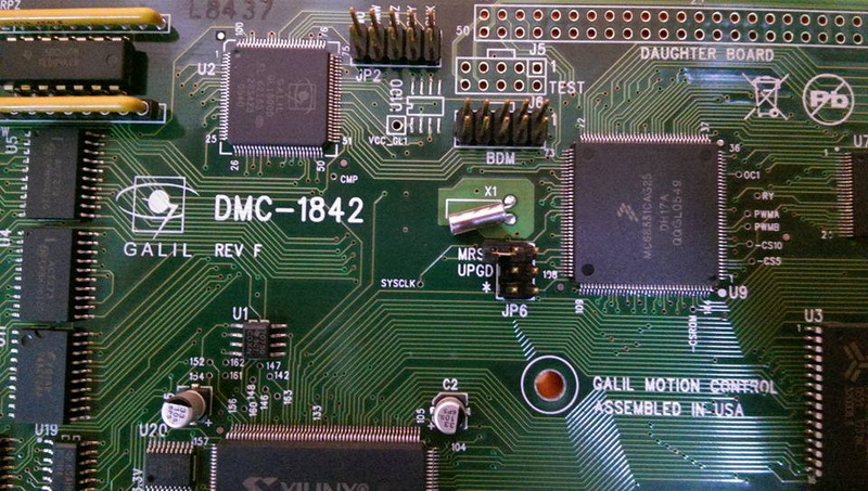 GALIL MOTION CONTROL PCI BOARD REV.F DMC-1842 - PLC DCS SERVO Control ...