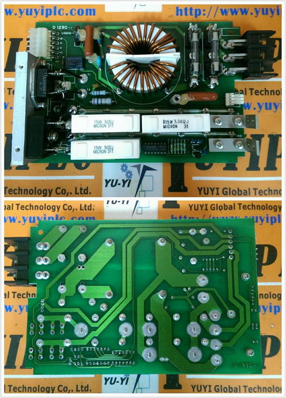 D 1290-1 CARD BOARD - 裕益科技自動化設備可程式編碼器PLC分散式控制系統DCS