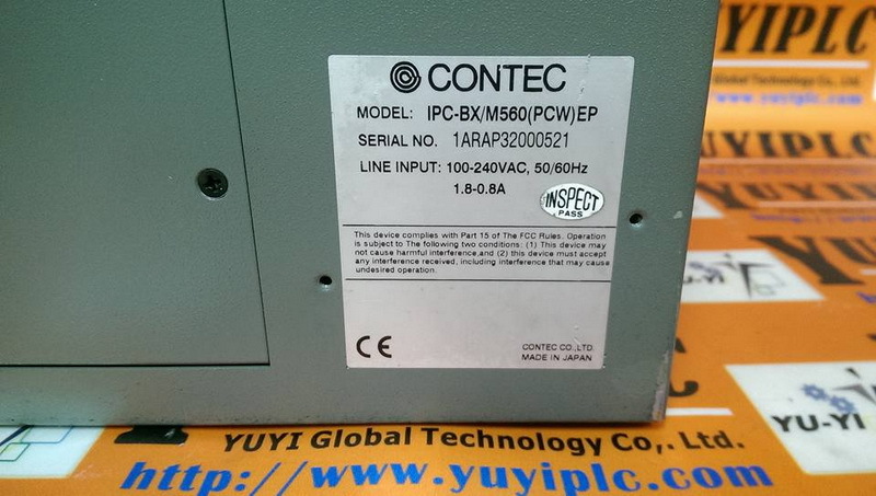 CONTEC IPC-BX/M560(PCW)EP INDUSTRIAL COMPUTER - 裕益科技自動化設備可程式編碼器PLC分散式控制 ...